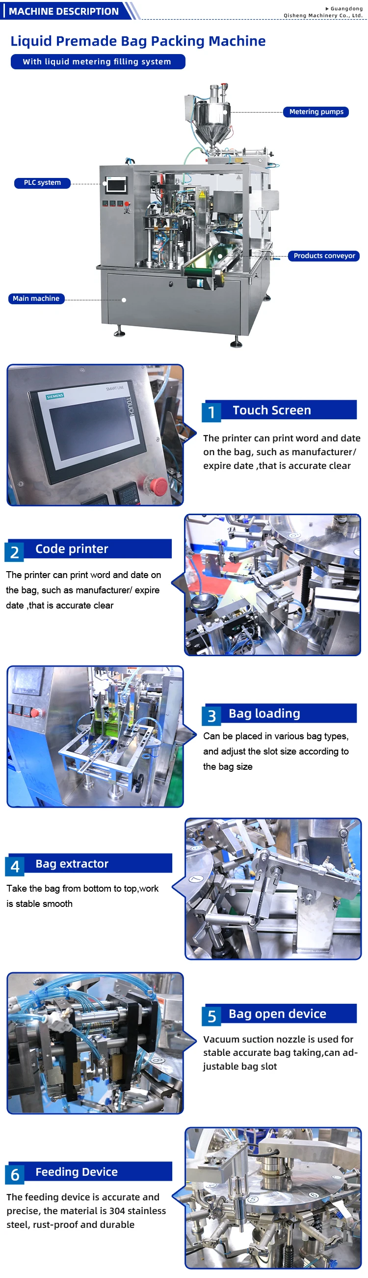 Tomato Paste Rotary Stand up Bag Doypack Packaging Machine Liquid ...