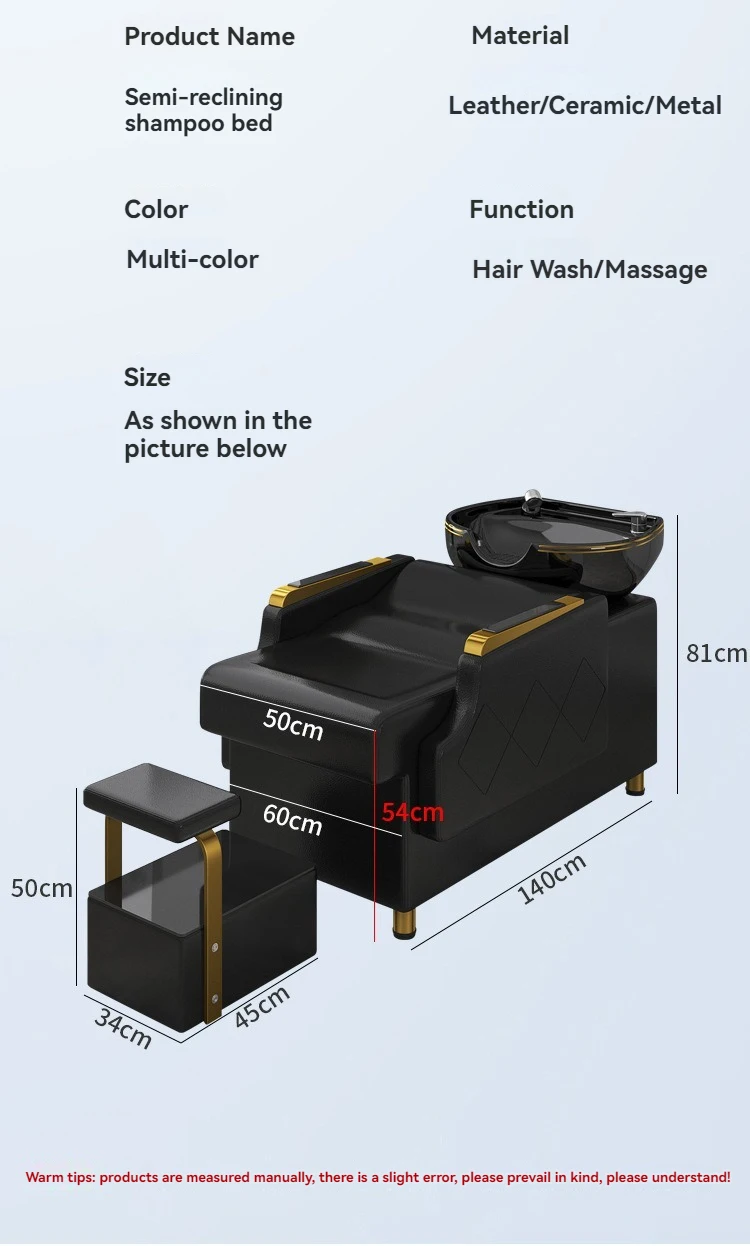 Modern Backwash Light Grey Color Professional Salon Shampoo Station ...