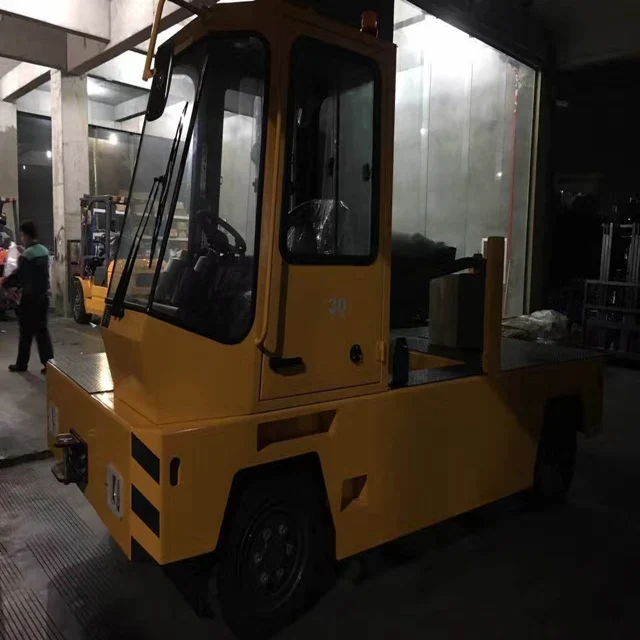Customized 5 Ton Electric Side Loader Forklift With American Controller ...