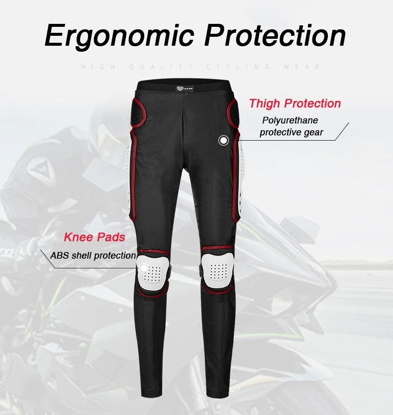 Motorcycle Racing Armor Jacket and Pants Set for Safety