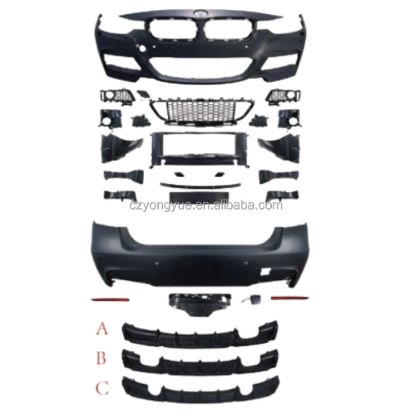 M Sport Msport Body Kit F30 for BMW 3 Series F30 F35