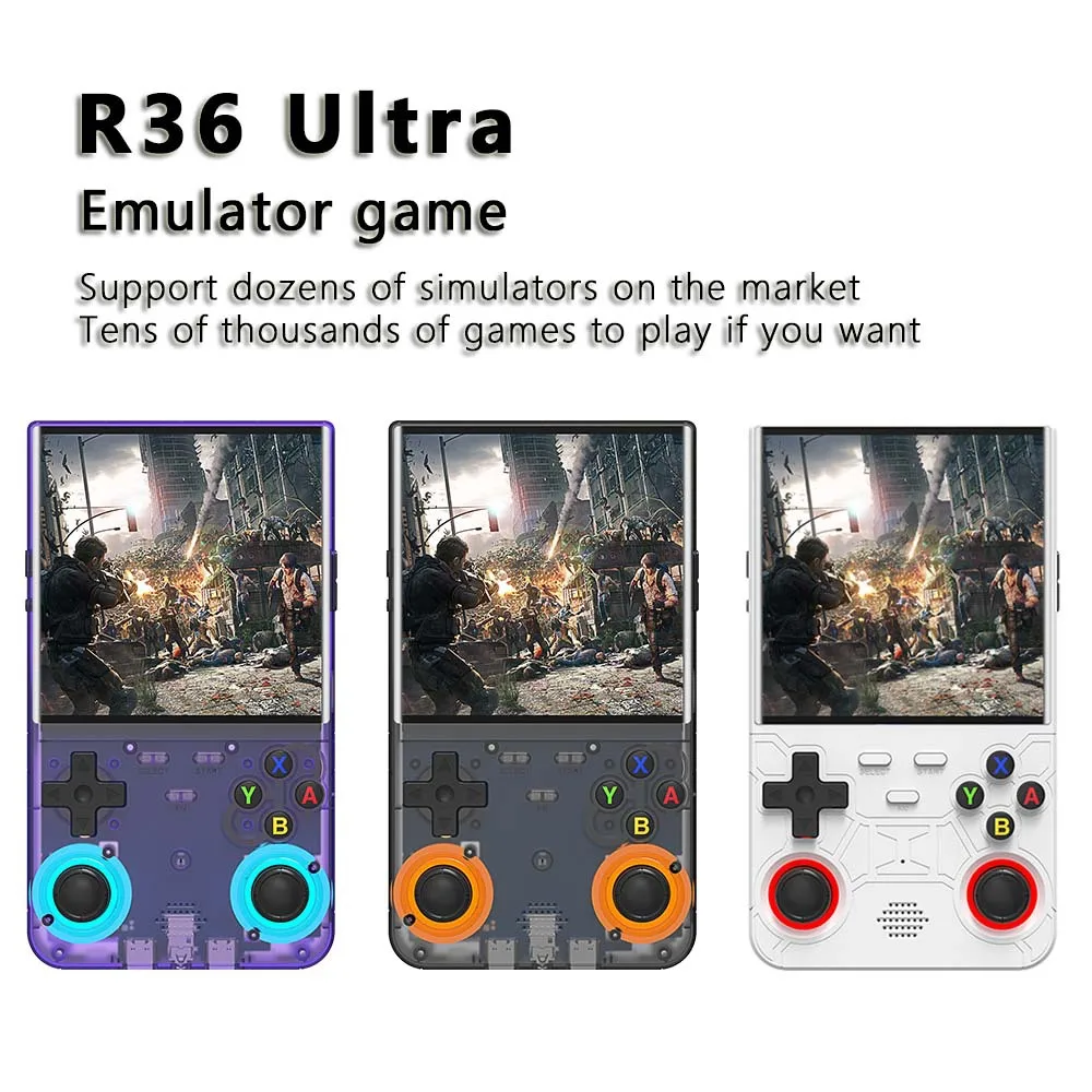 R36 ULTRA Handheld Game Console - 20000+ Games & IPS Screen