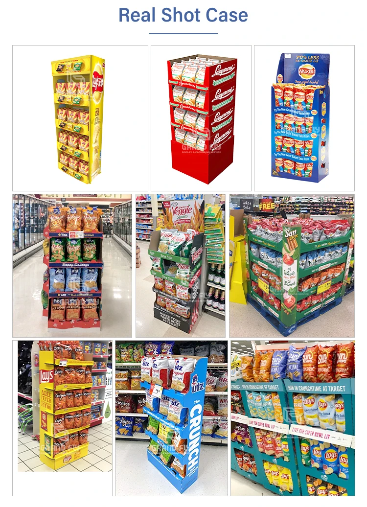 Custom Stackable Cardboard Shipper Display - Eco-friendly