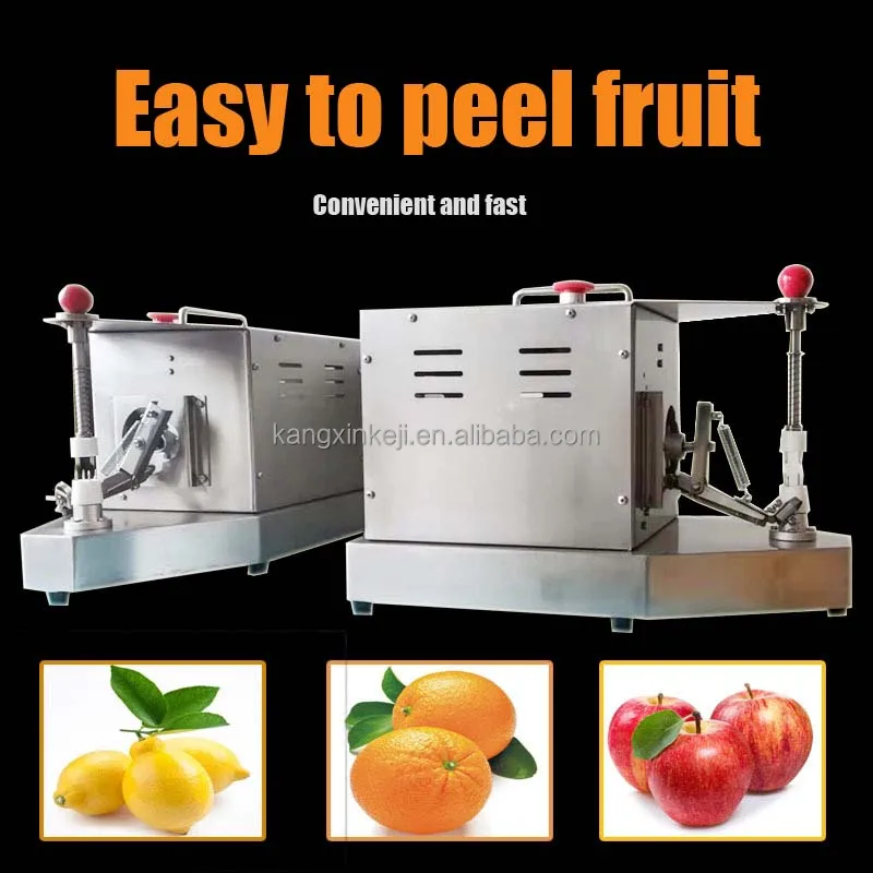 Stainless Steel Vegetable Fruits Citrus Peeler Machine
