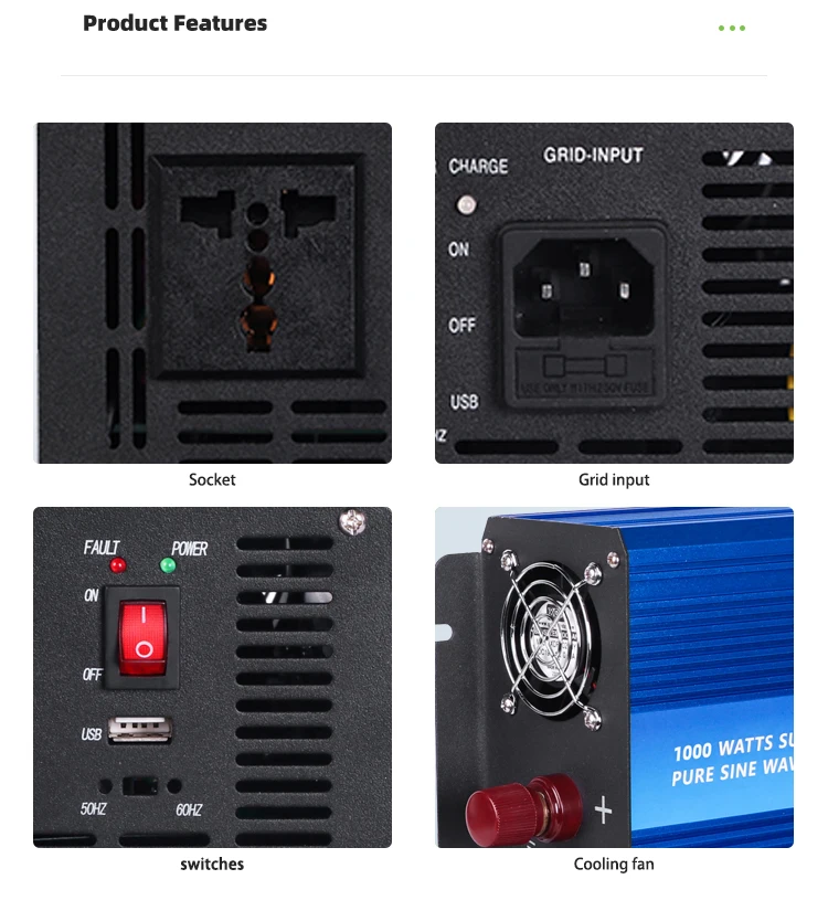 500 Watt off Grid 1500 Watt 500w 1500w Mains Complementary 1000w Solar ...