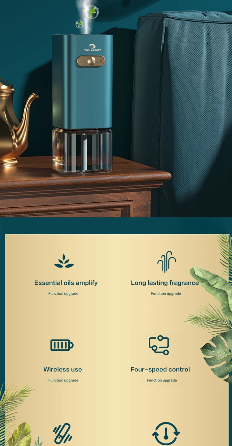 Rechargeable Aroma Diffuser Timing Automatic Diffuser Spray Aroma ...