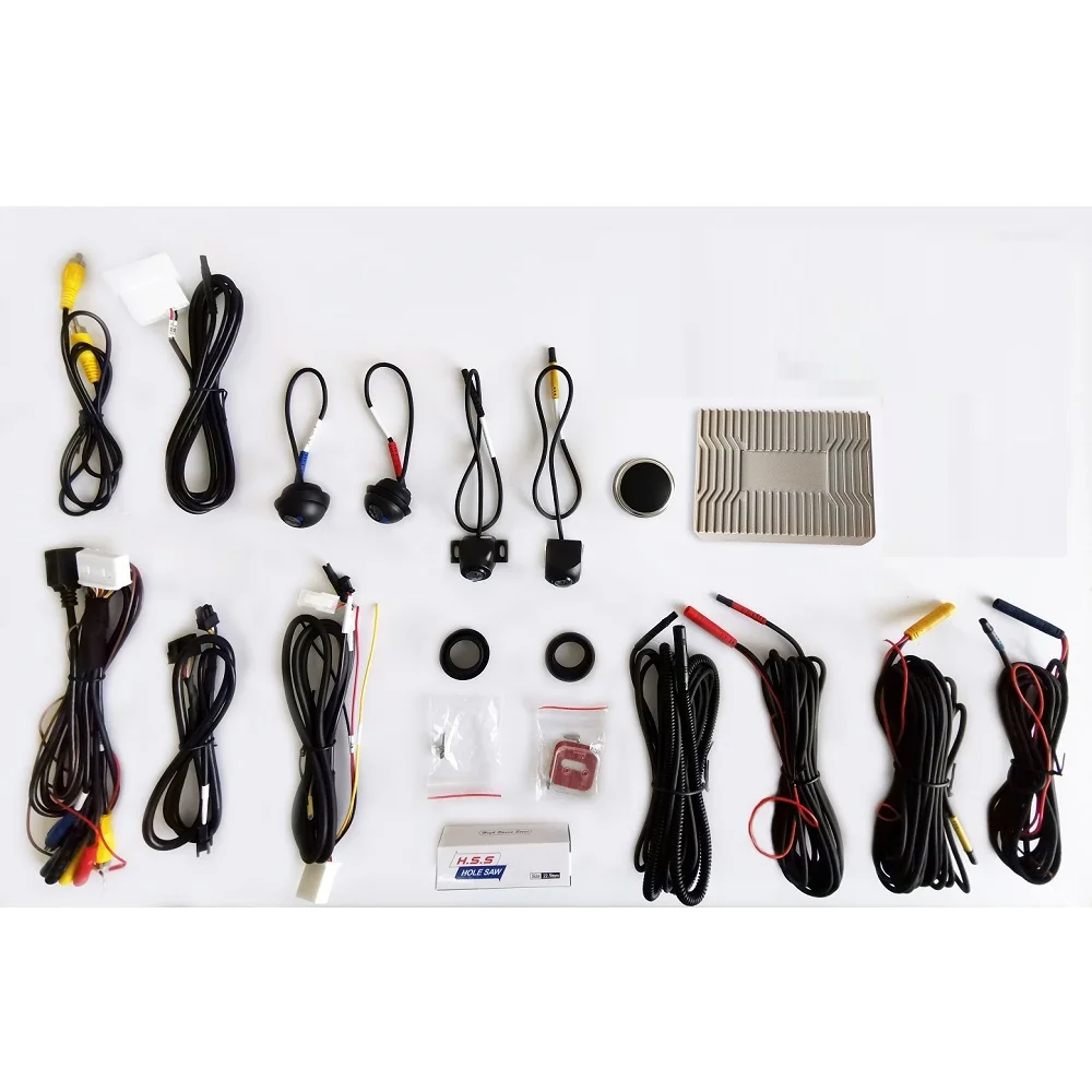 4 Cameras 360 Surrounding Camera - Driving Record & Parking Monitoring