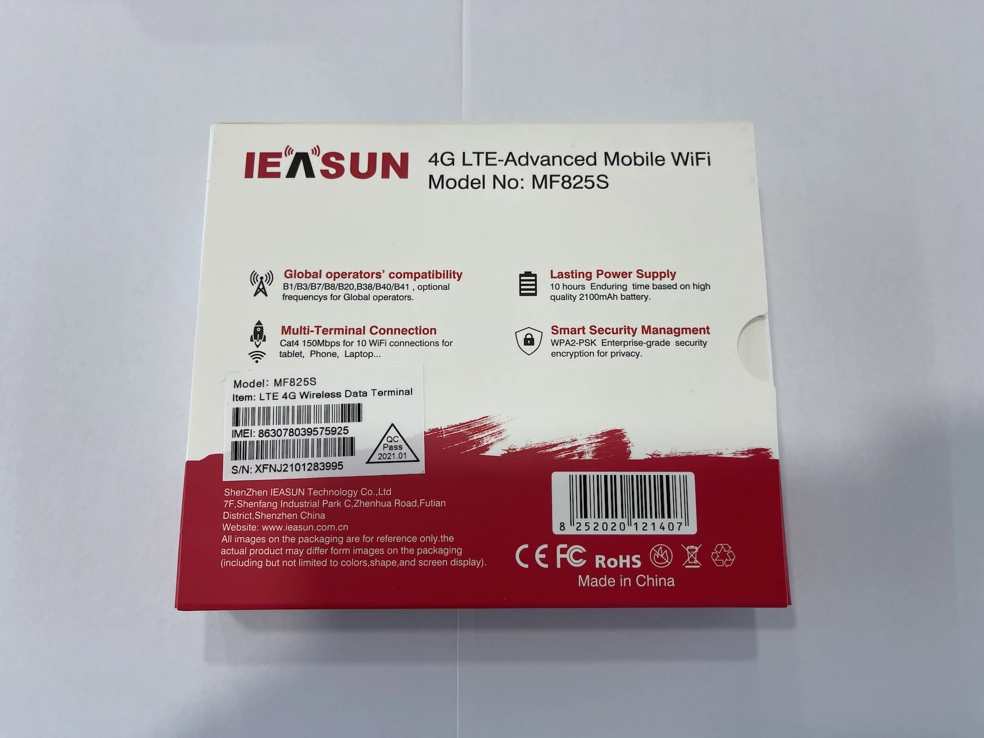 Ieasun Universal Portable Mini 4g Sim Card Pocket Wi-fi Modem Simcard ...