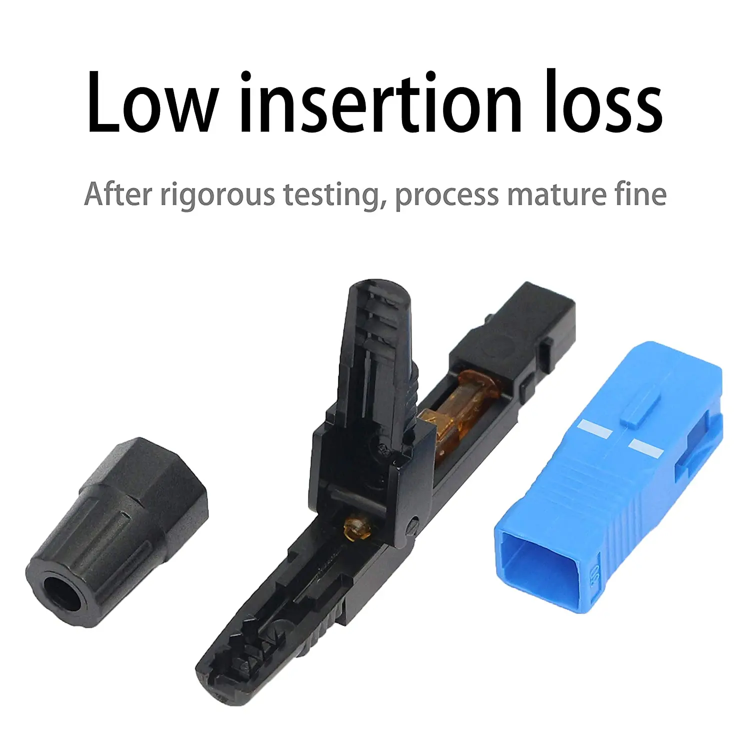 Fast Connector Sc/apc Sm Anatel Drop 2.0mm Single Mode Fast Connector Sc/upc Fast Connector ...