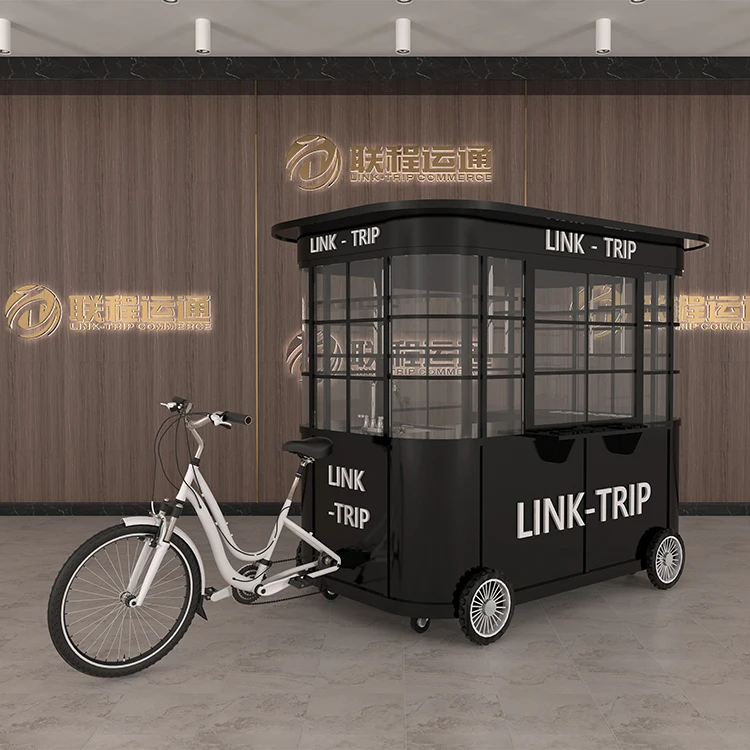 Street Business Fast Food Service Cart - Mobile & Customizable