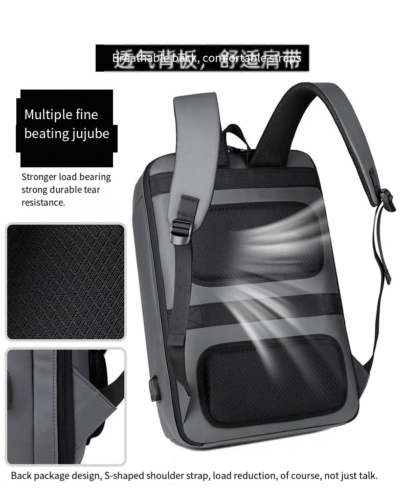 New Trendy High Quality Waterproof Laptop Backpacks Custom logo Laptop ...