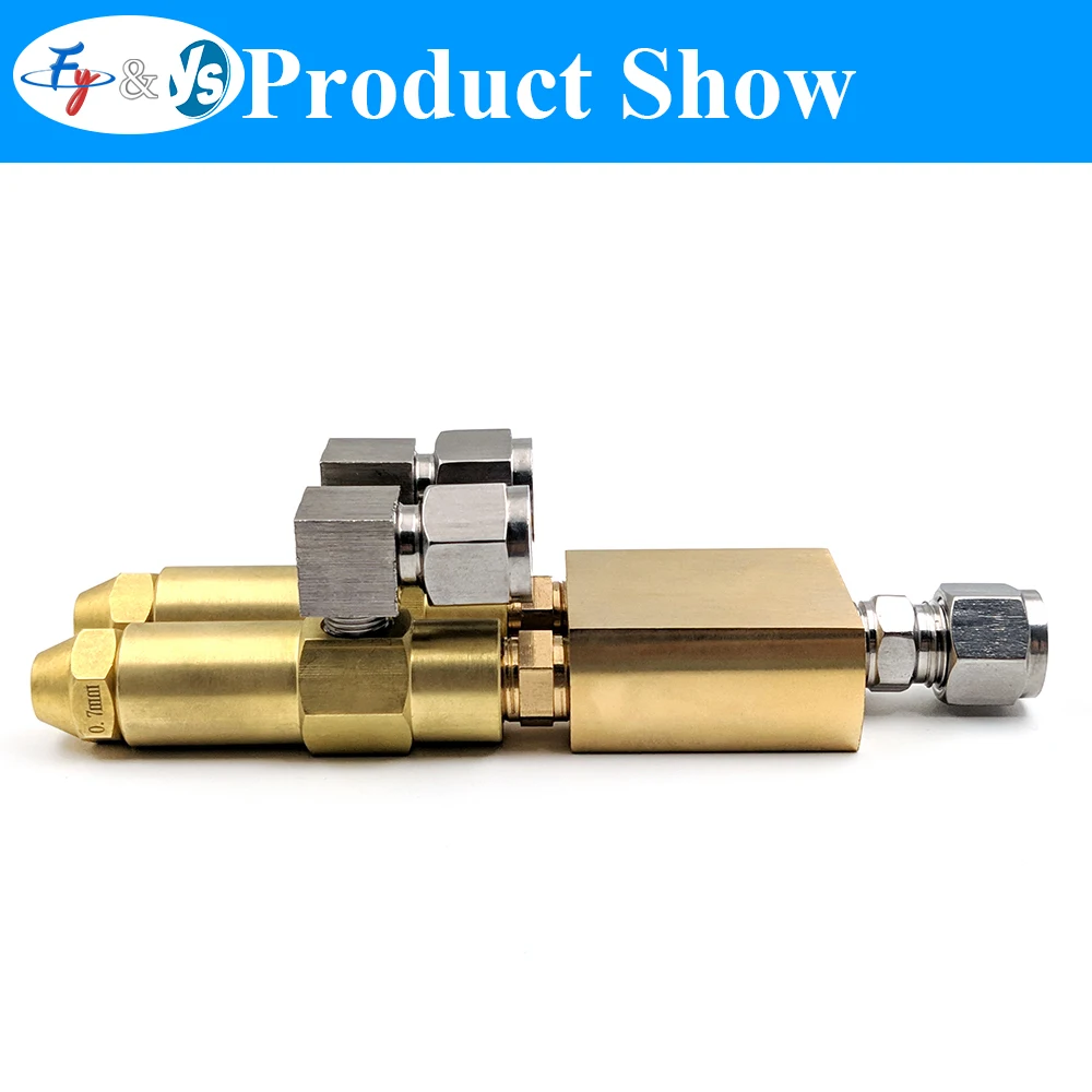 Heavy Oil Diesel Spray Nozzle Twin Siphon Fuel Oil Burner with Dual ...