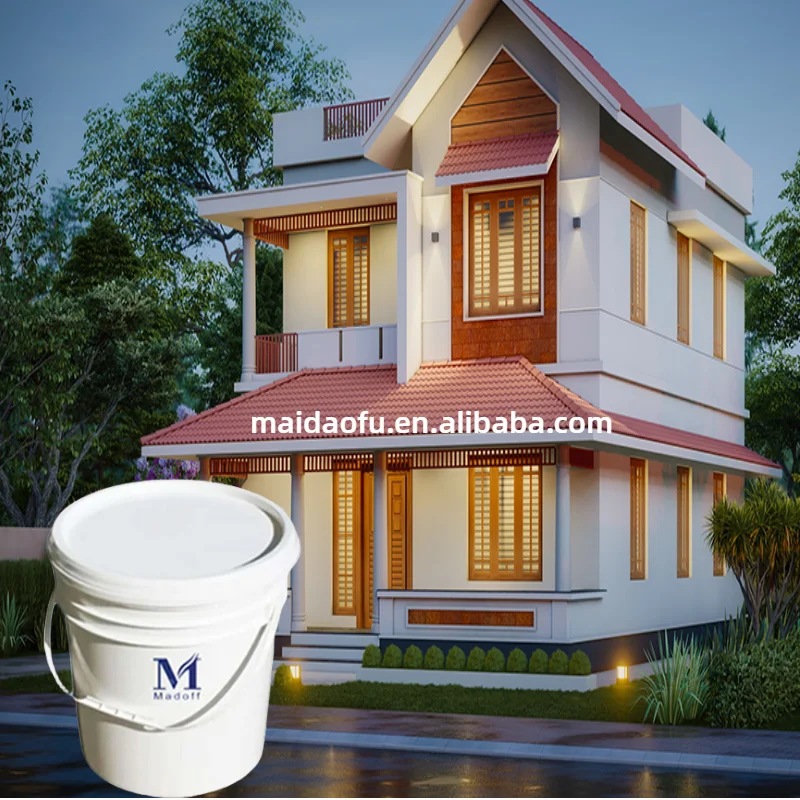 Decorative Paint Exterior Wall Latex Paint Wall Sun-proof And Water Resistant Coating - Buy Wall ...