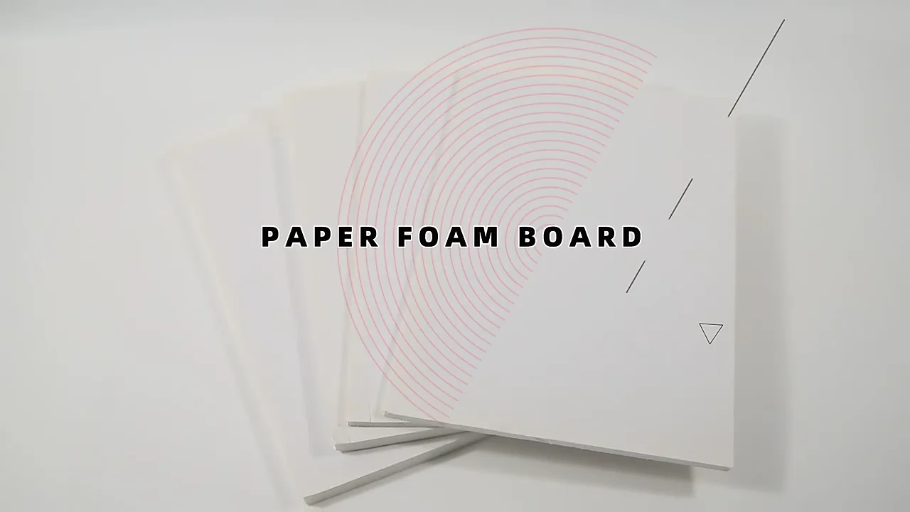 Paper Foam Board 2mm 3mm 5mm Lightweight Uv Printable Mat Board Sign ...