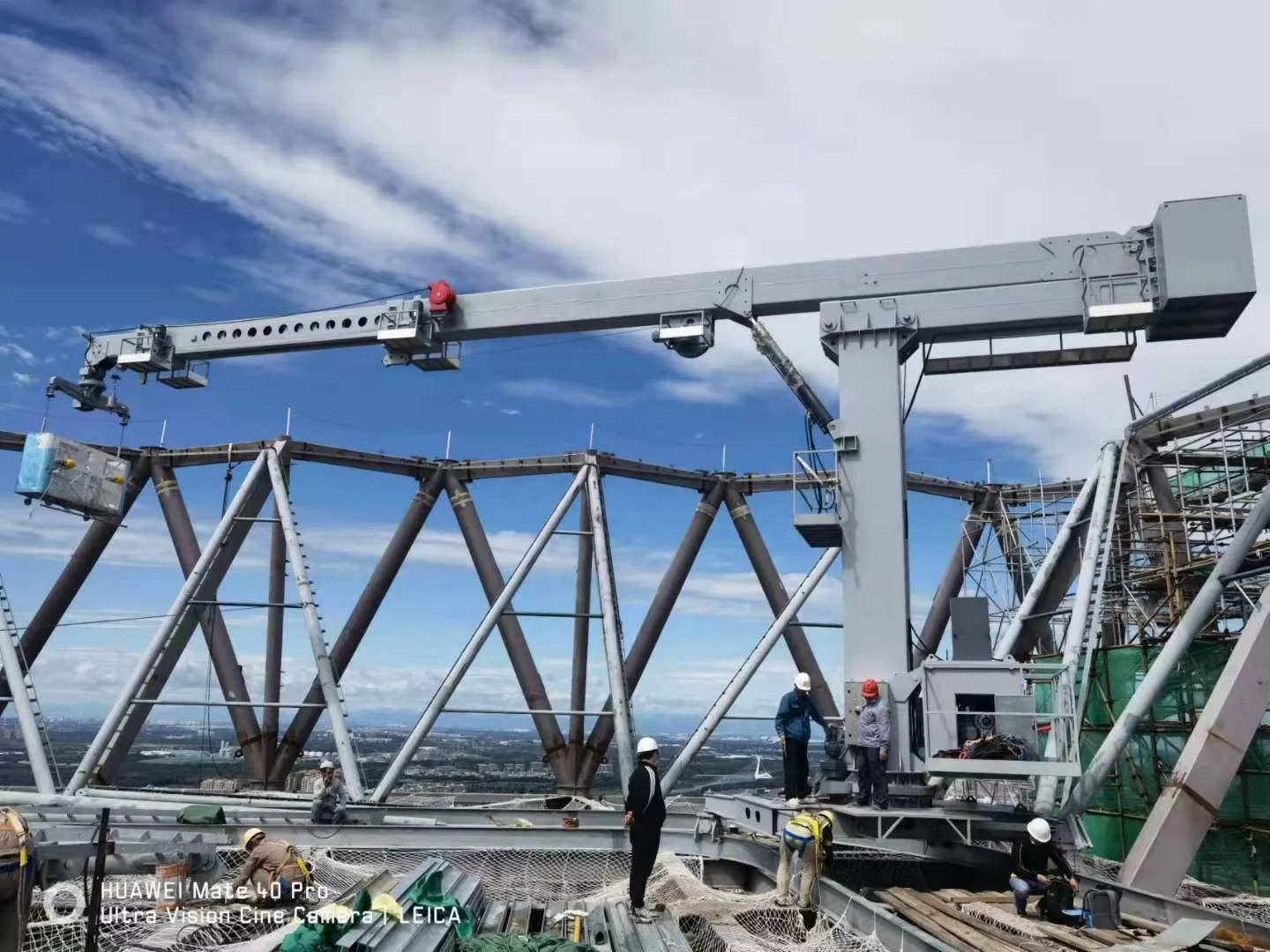 BMU Building Maintenance Unit - Efficient Window Cleaning