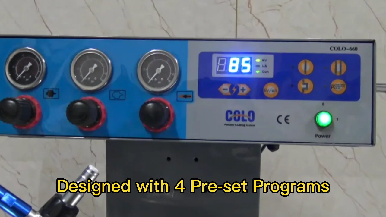 Colo 수동 분말 코팅 스프레이 장비 정전기 페인트 기계 Buy 정전기 분말 코팅 기계정전기 스프레이 페인트 기계분말 코팅 기계 Product On