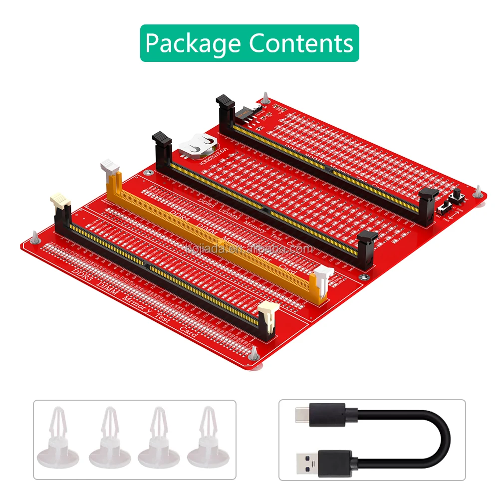 2026 New Desktop DDR5 RDIMM & UDIMM DDR3 DDR4 DIMM Memory Tester ...