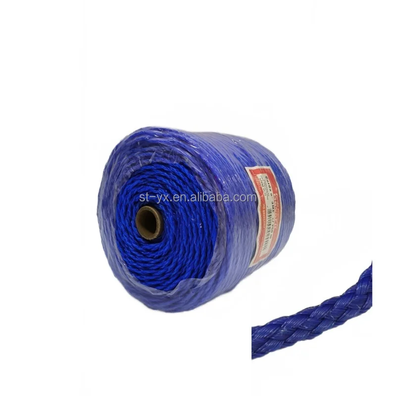Polypropylene 8 Strand Braided Rope Hdpe Fishing Boat Twine Rope - Buy ...