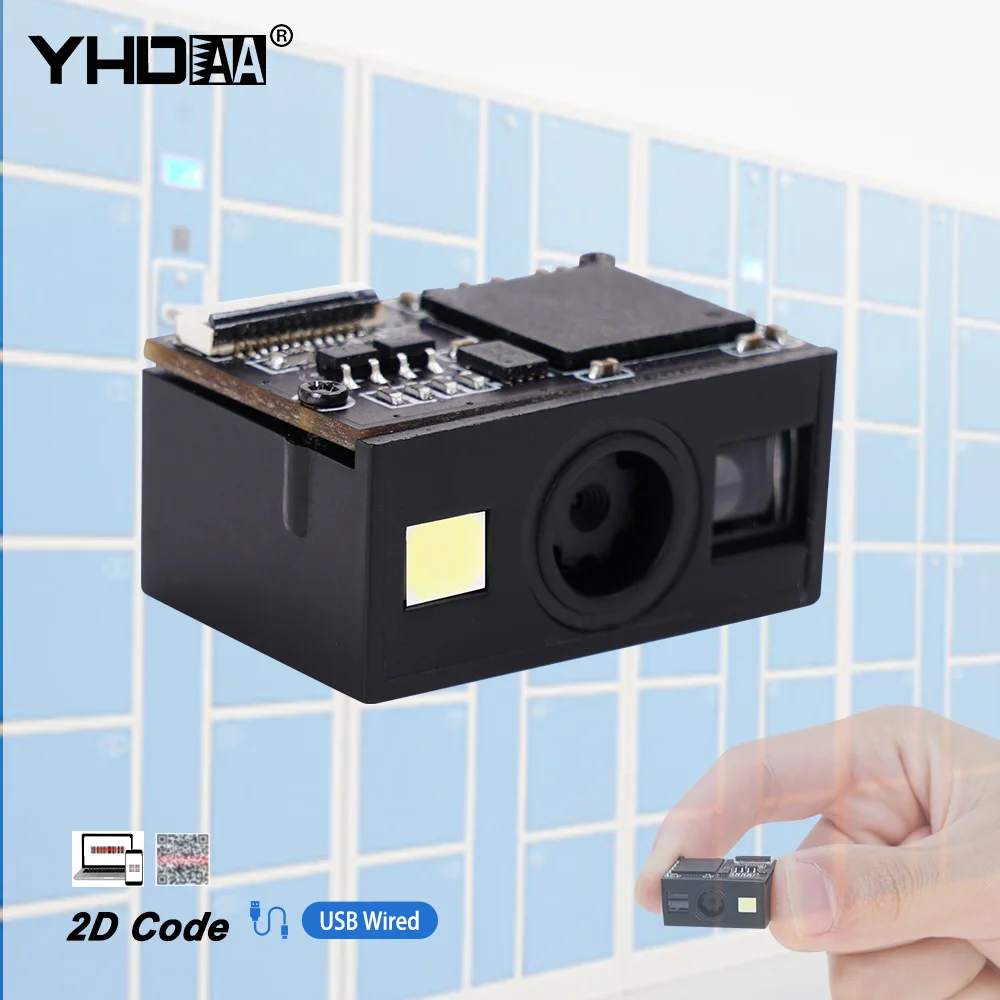 Raspberry PI QR Code Scanner Kiosk QR Code Module 2D