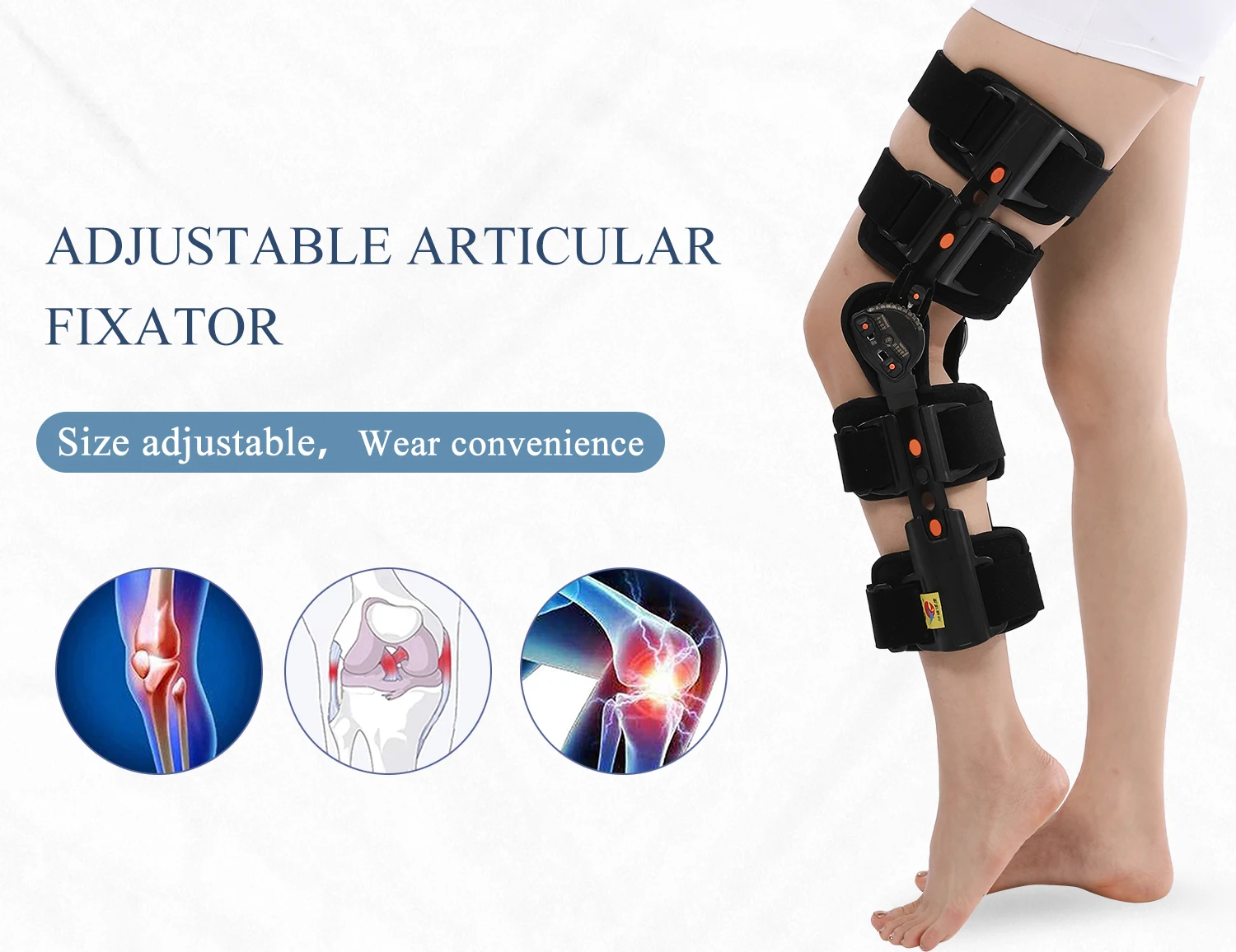 Adjustable Knee Sleeves Brace Compression Belts New Design Knee Pad ...