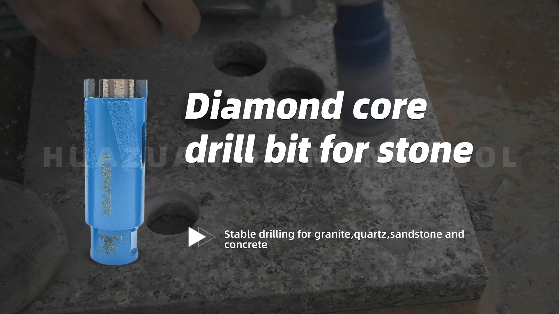 35mm Cutting Granite Quartz Stone Core Drill Bit Diamond Tool - Buy ...