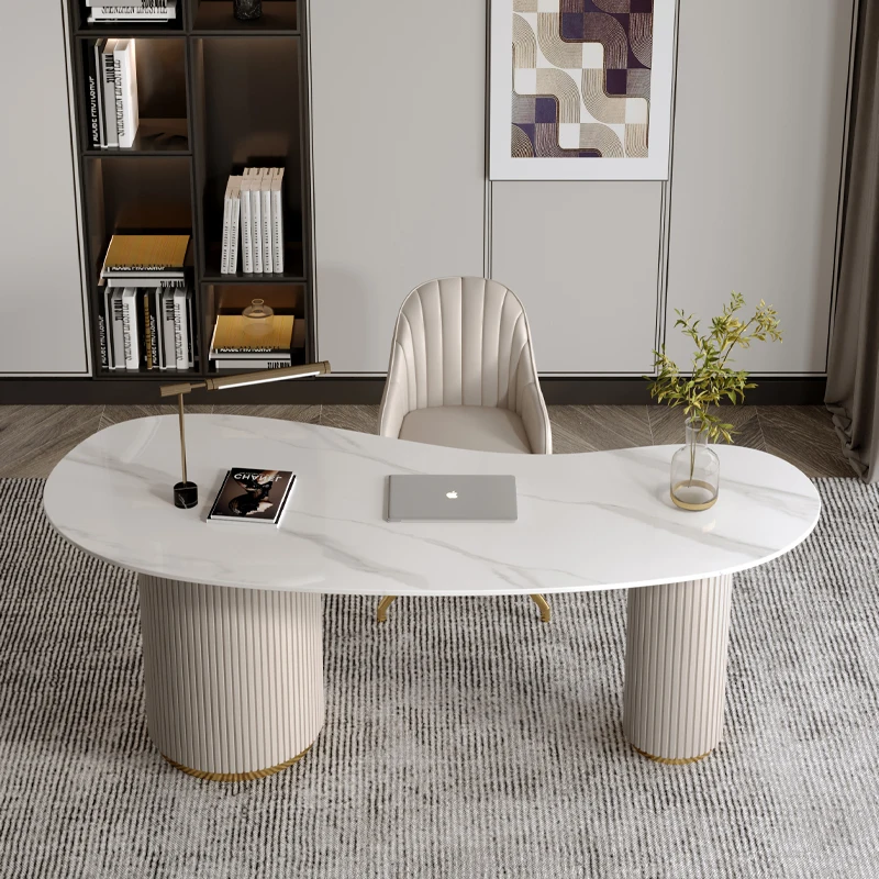 Luxury Home Furniture Office Table Modern Computer Writing Salon ...