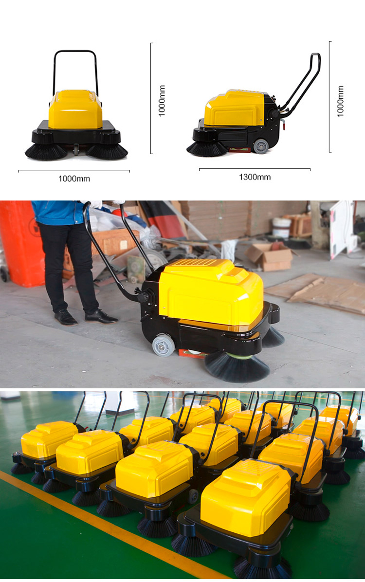S800n Industrial Street Road Walk Behind Floor Sweeper Cleaning Machine ...