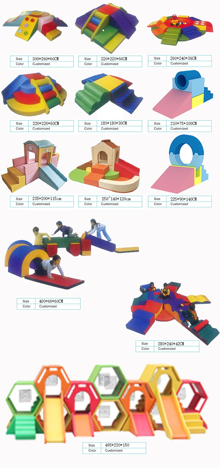 Soft Play Sets - Flexible Building Block Fun for Kids