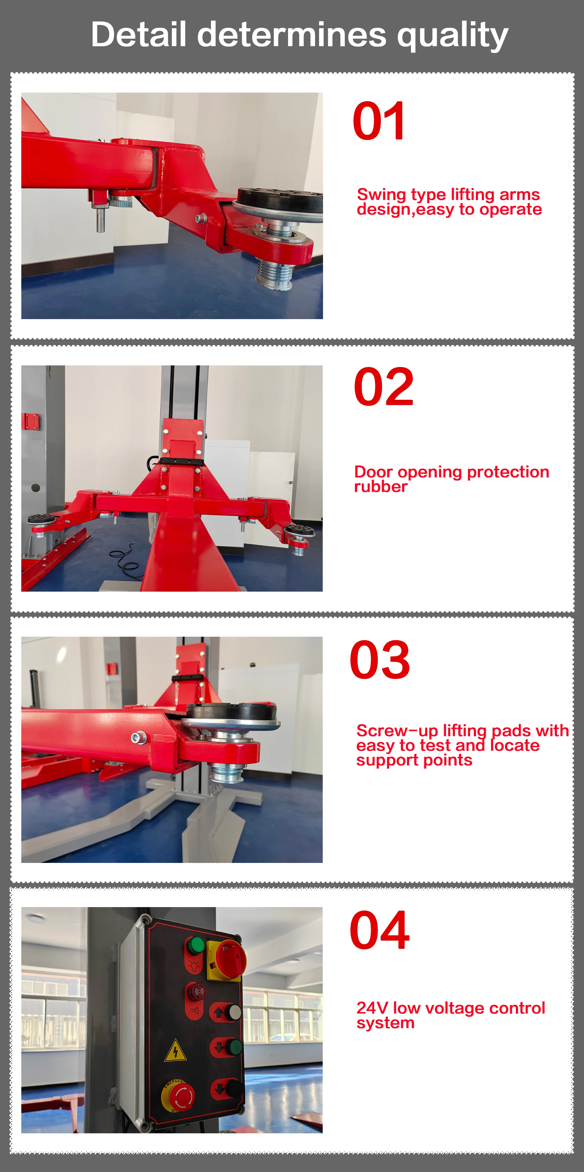 3 Ton Single Post Hydraulic Car Lift - Easy & Safe Operation
