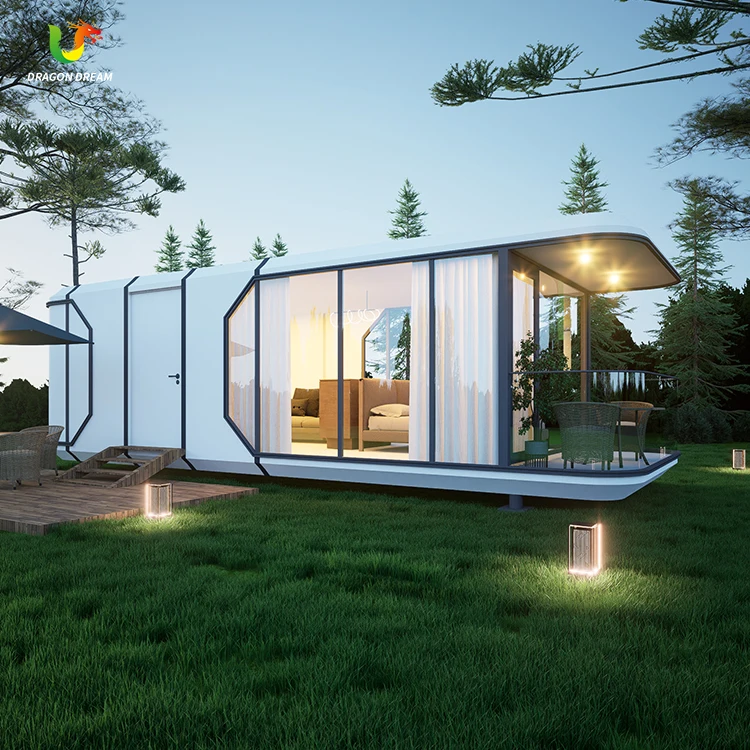 modular prefab space capsule cabin home prefabricated container ...