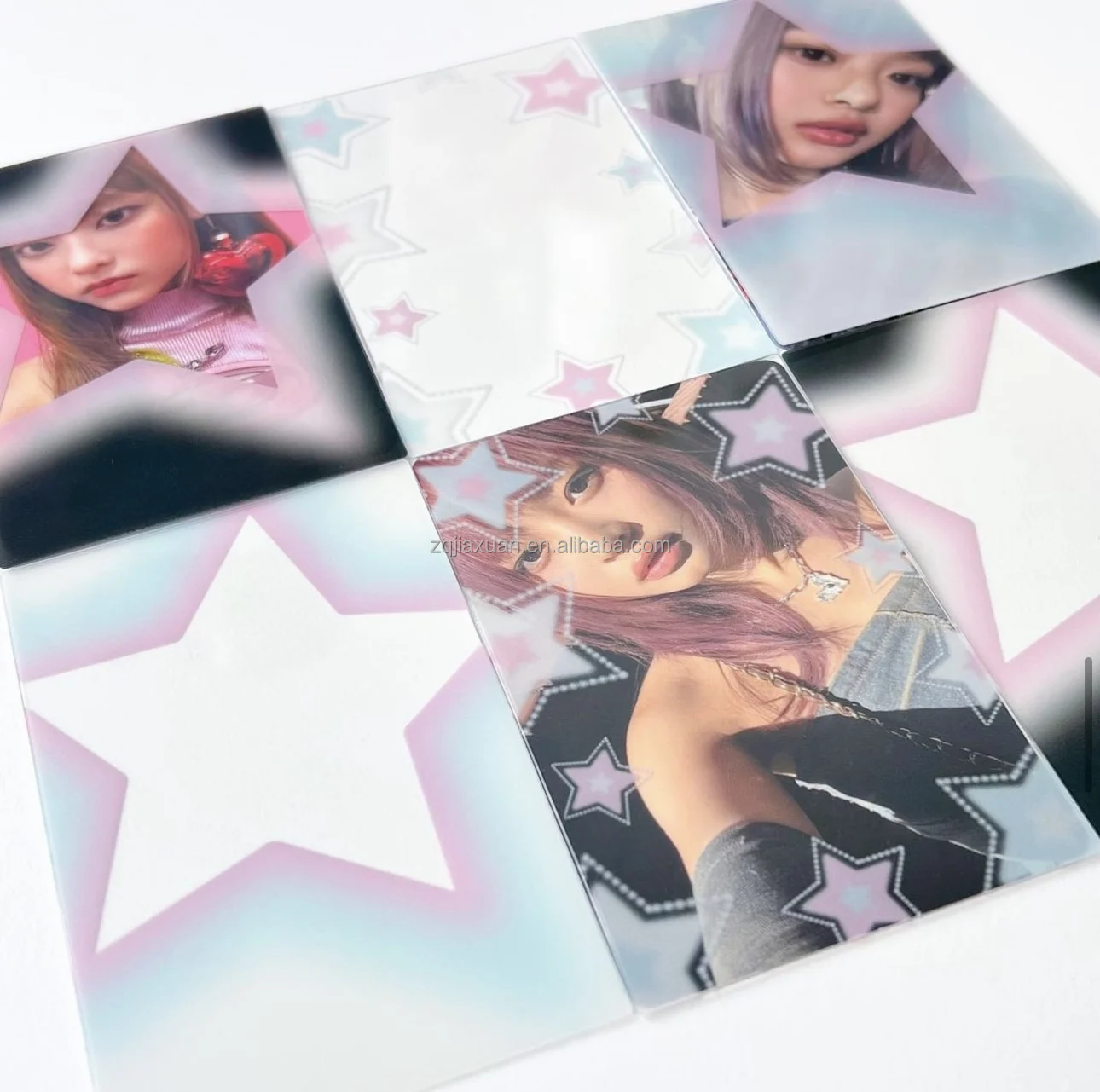 KPOP Cute Korea Style PVC Card Cover case Kpop Photocard Holder Stars ...