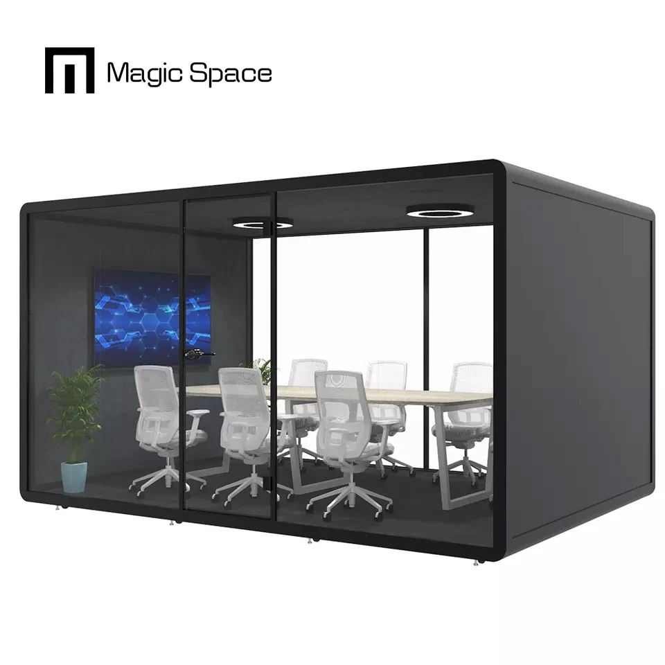 Soundproof Office Pod - Modern Acoustic Seating Solutions