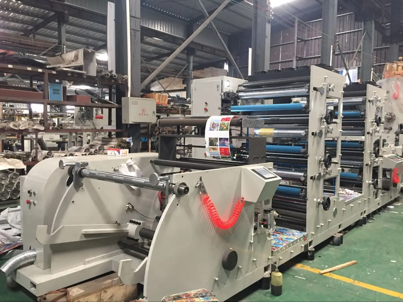 Gp1100-6b Flexo Label Printing Machine Uv Oven Film Paper Film Stickers ...