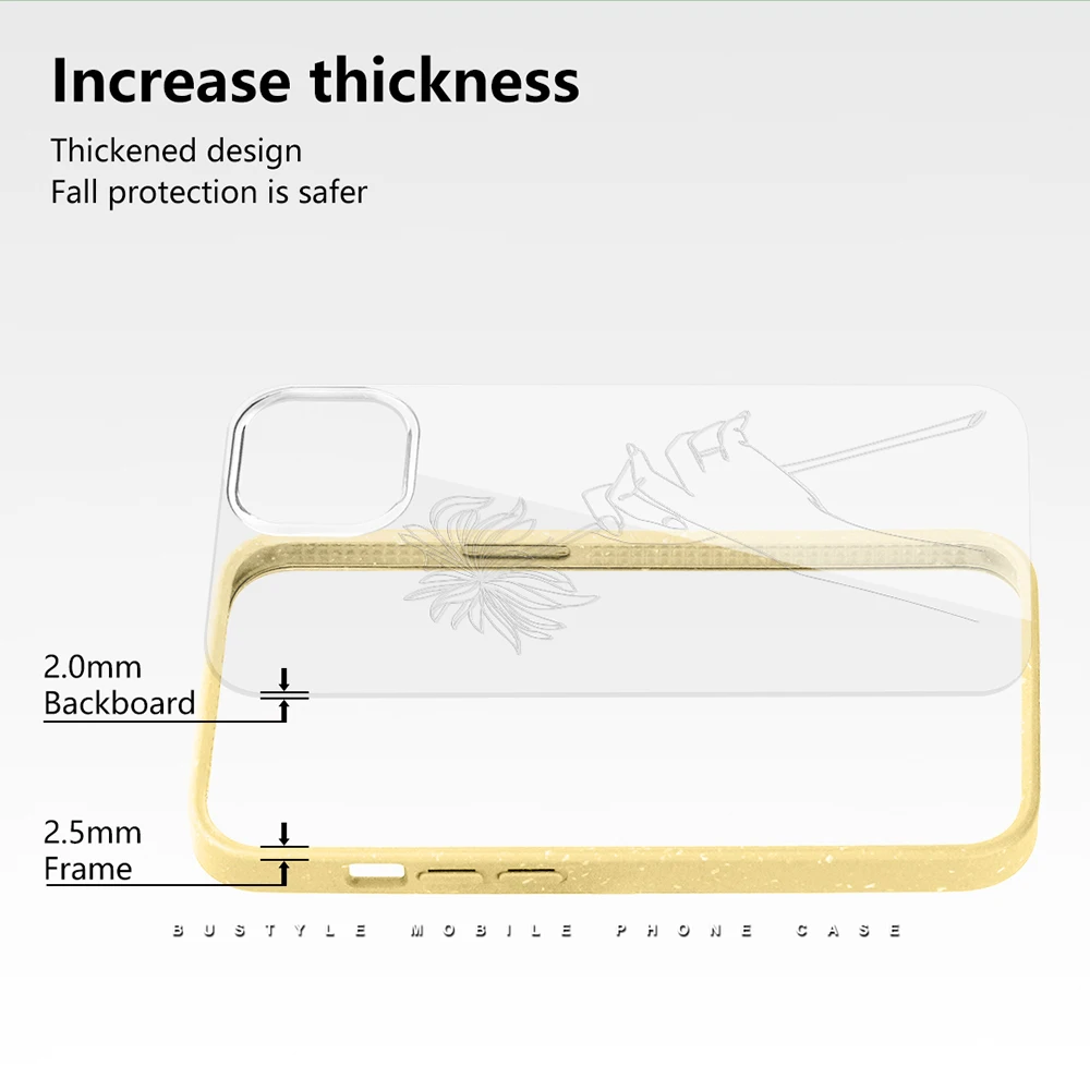 Smartphoneengraving Logo Transparent Fully Biodegradable Phonecase For ...