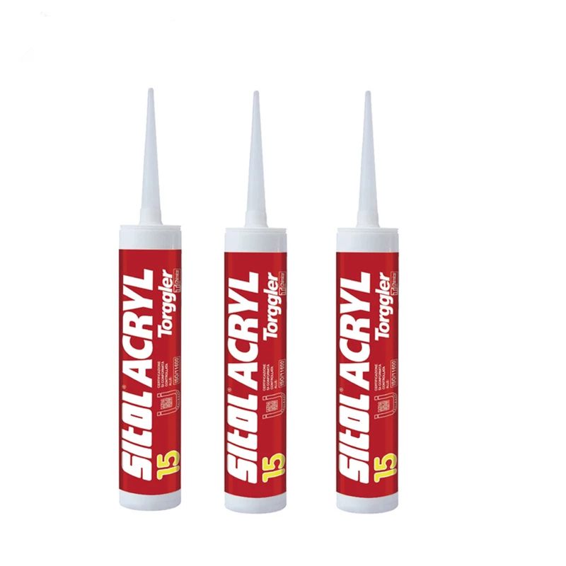 Acrylic Adhesive Glue Sealant Water Base Mastic Paintable Colored for ...