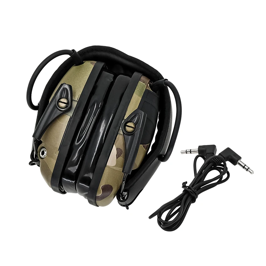 Tactical Headsets No Microphone Electronic Ear Muffs Noise-cancelling Sound Amplification ...