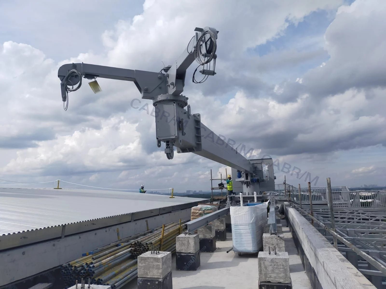 BMU Building Maintenance Unit - Efficient Window Cleaning