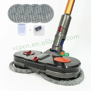 Drip Spray Water Wet Dry Mop Brush Set For Dysons V7 V8 V10 V11 V15 ...