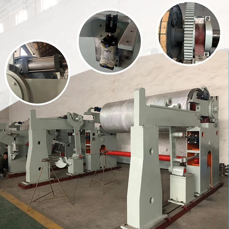 Pope Reel Machine Winding Machine Reeling Machine For Kraft Corrugated ...