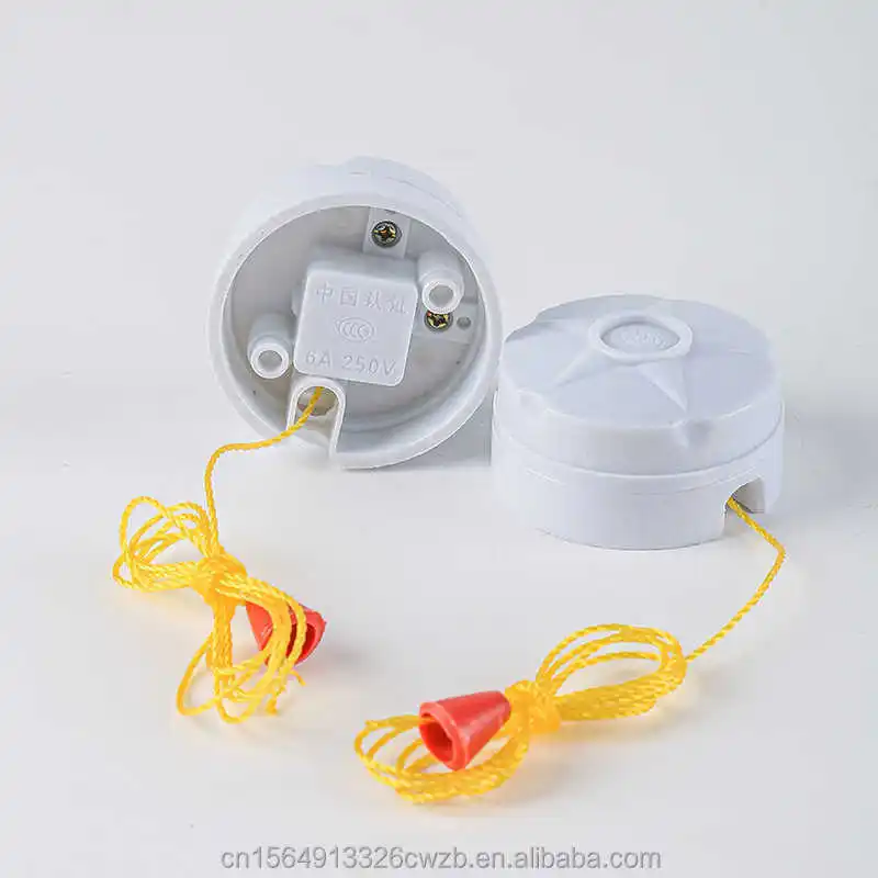 Round Pull Cord Switch Pull Cord Switch Plastic Pull Cord Switch ...