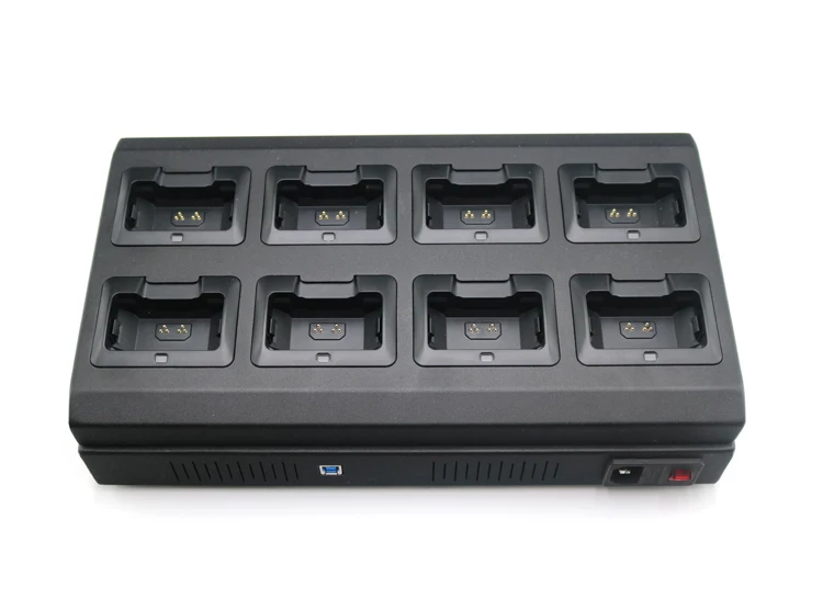 8 Ports Analog Camera Docking Station Charging Body Worn Cameras and ...