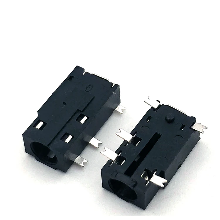 Headless Audio Stereo Phone Jack 3.5mm Smd Smt 5 Pin Pcb Panel Mount ...