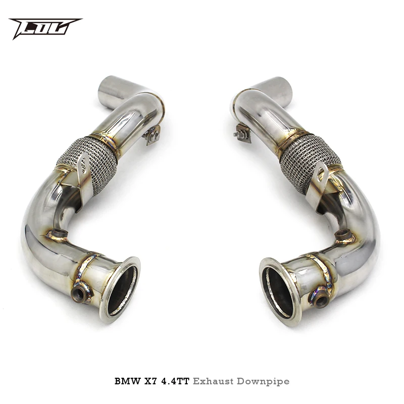 Coc Newly Upgraded Exhaust Downpipe For Bmw X7 G07 4.4tt 2019-2023 ...