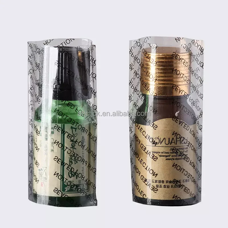 Printed Perforated Safety Shrink Wrap Seal Bands for Bottle Caps