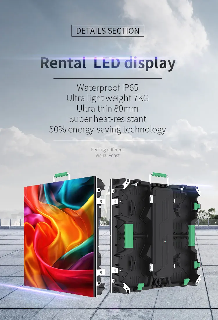 Rental Led Display Outdoor Full Color Led Screen P3.91 4.81 Led Video ...