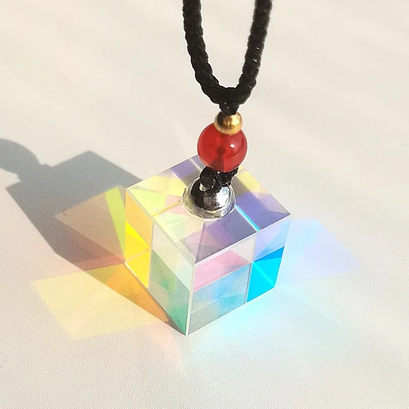 Cube Refraction Crystal Desktop Decoration Sunshine Creative Color ...