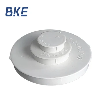 Factory Plastic Pvc 50mm 75mm 110mm 160mm End Plug Plastic End Cover ...