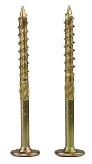 Yellow Zinc Wafer Truss Head Torx Drive Multipurpose Screws Type 17 ...