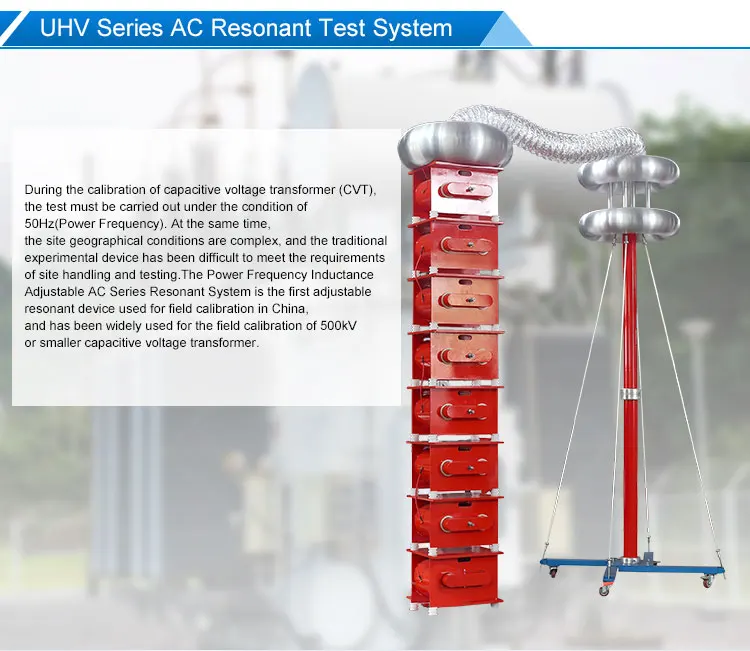 UHV-H360kVA/360kV High Voltage Hipot test Cable Variable Frequency ...