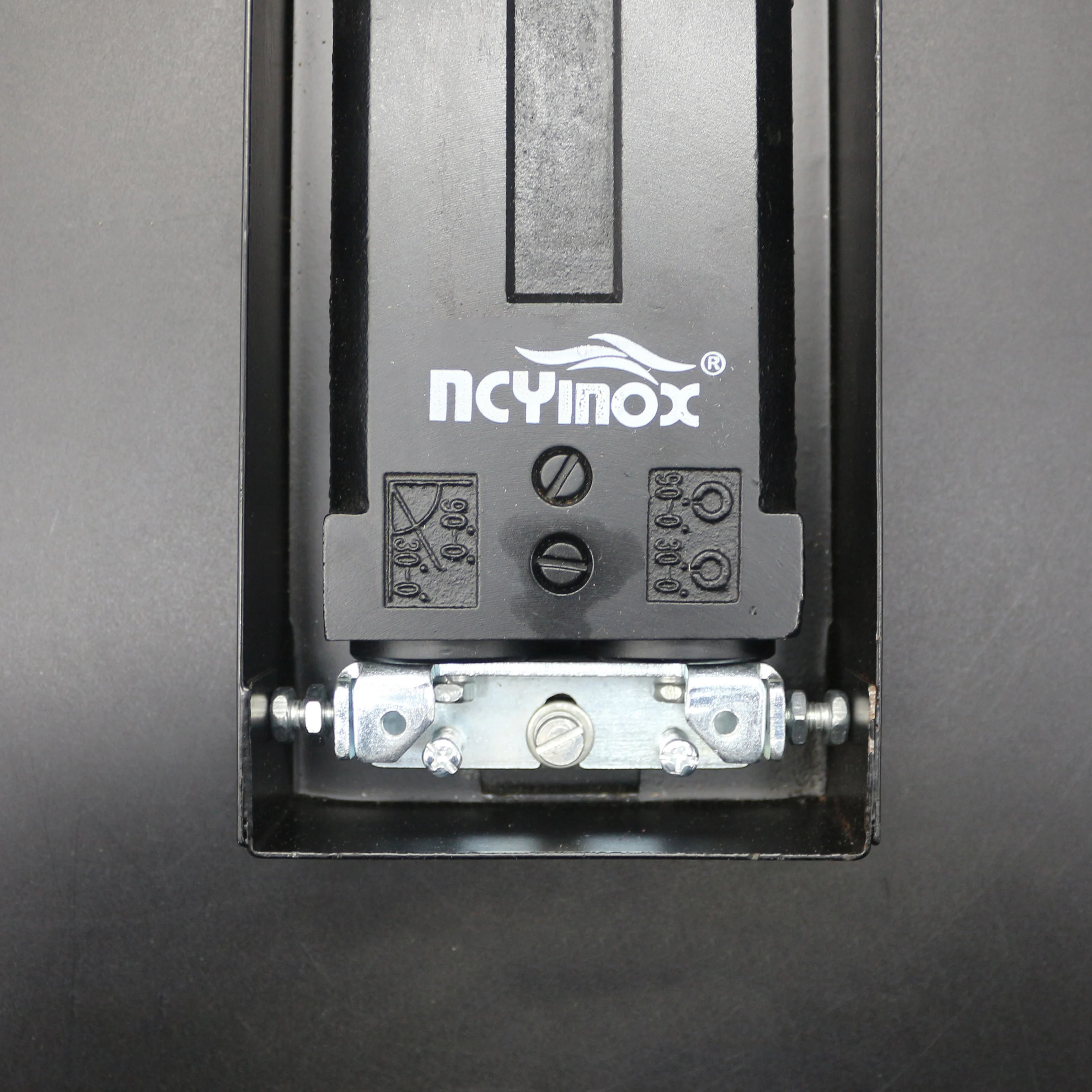 Hydraulic Self Closing Stainless Steel Covered Plate Glass Door Closer ...